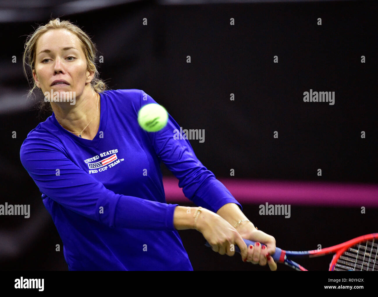 Prague, Czech Republic. 08th Nov, 2018. US tennis player Danielle ...