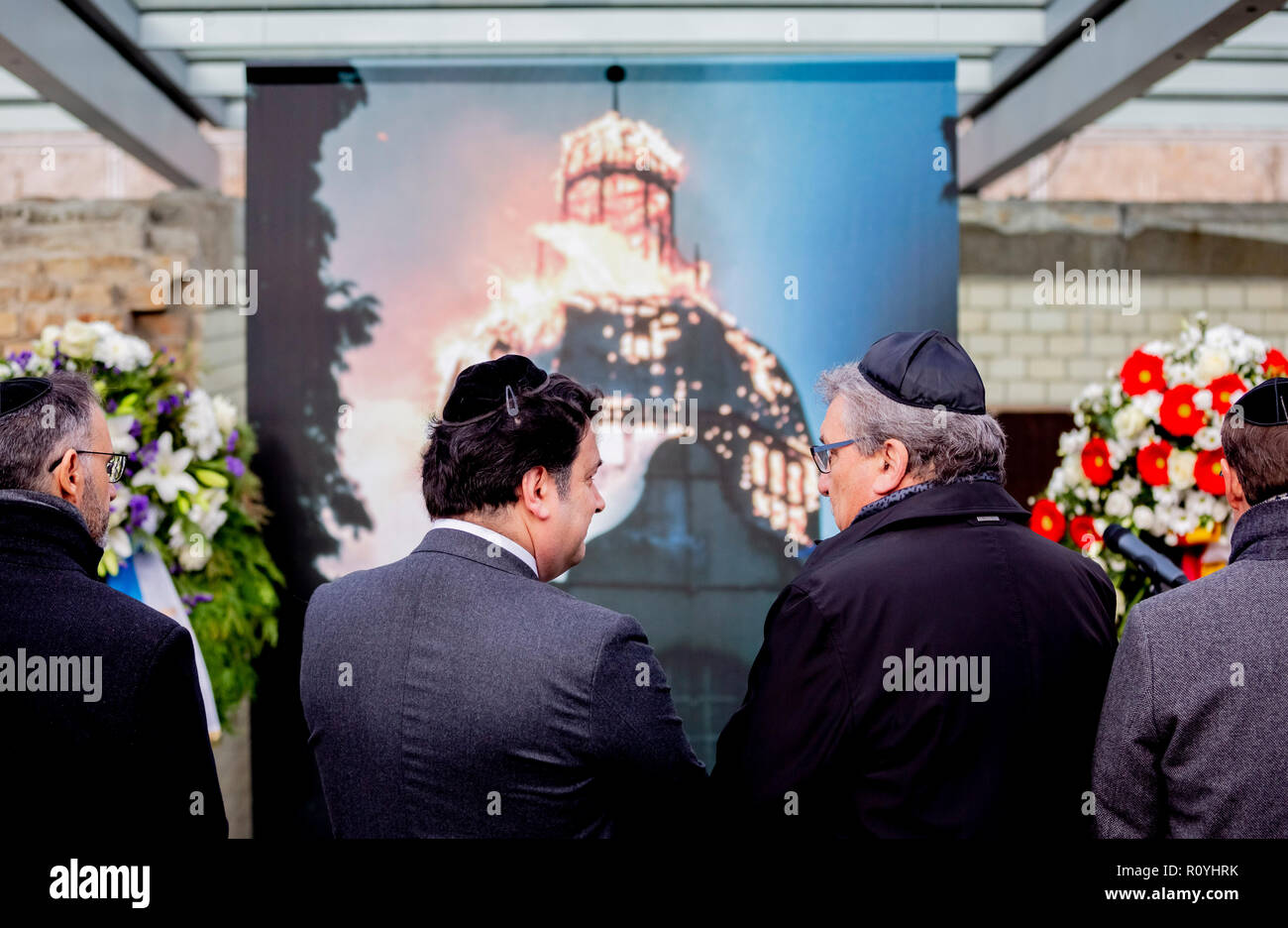 Berlin, Germany. 08th Nov, 2018. Gideon Joffe (l), Chairman of the ...