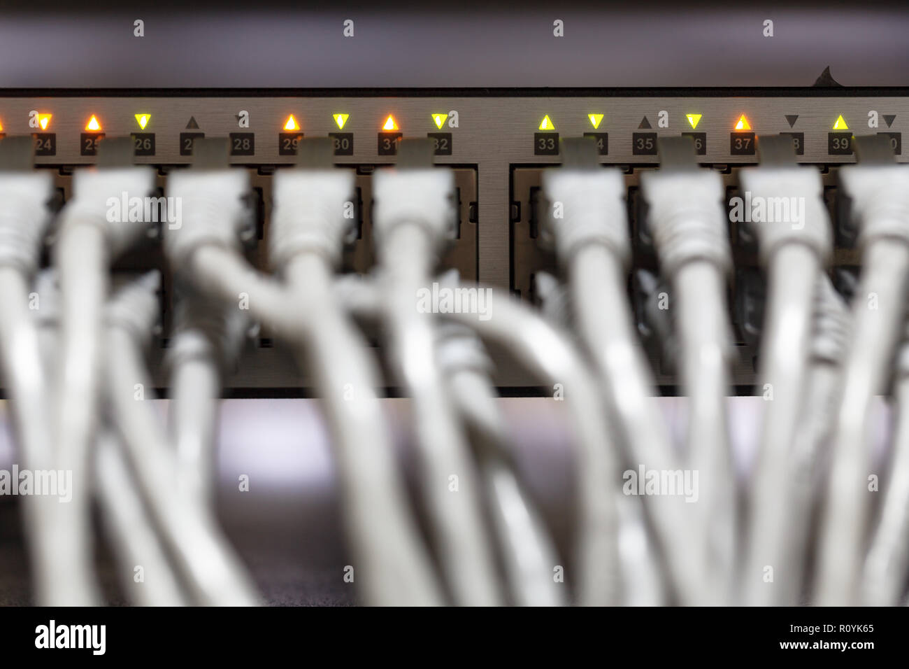 Network Server Room Routers High Resolution Stock Photography and ...