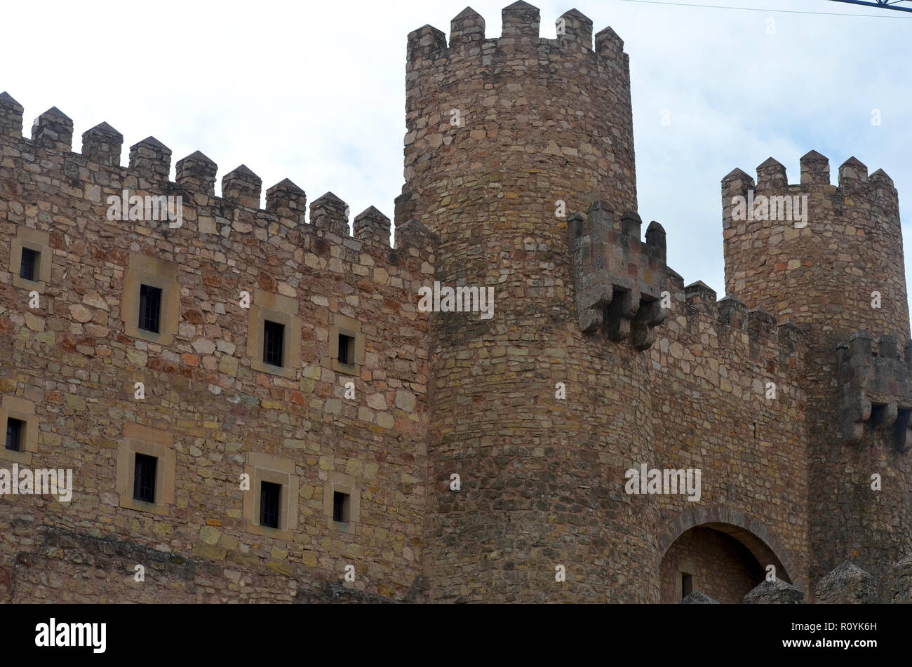 Mediaeval buildings, Romanesque churches and cobbled streets in the old ...