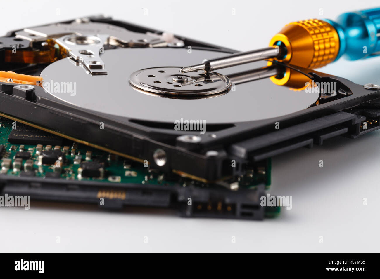 Repairing hard drive for prevent data loss Stock Photo - Alamy