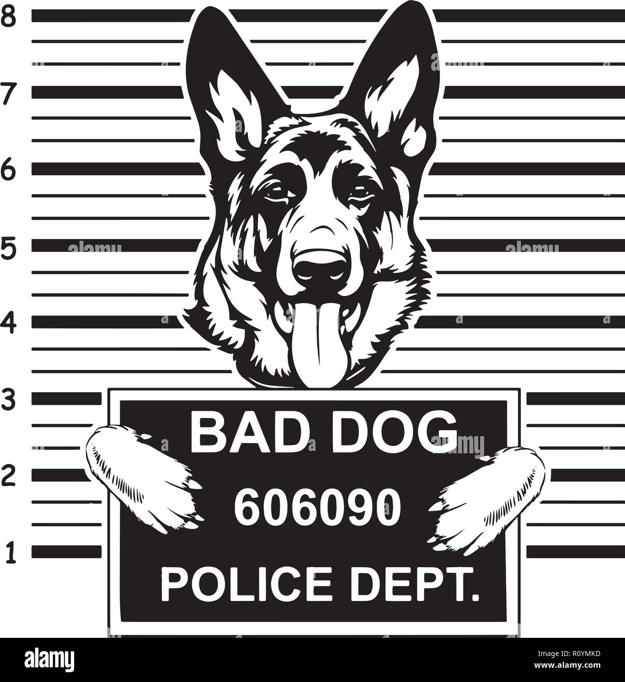 Drawing & Drafting German Shepherd Dog Breed Head Face Happy Puppy ...