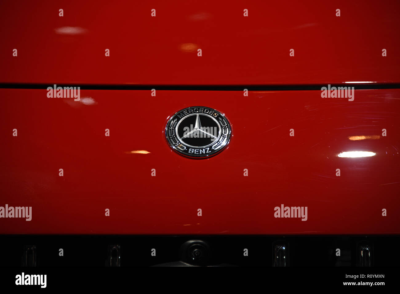 Mercedes AMG GT43, Mondial Paris Motor Show, Paris, France, Europe ...