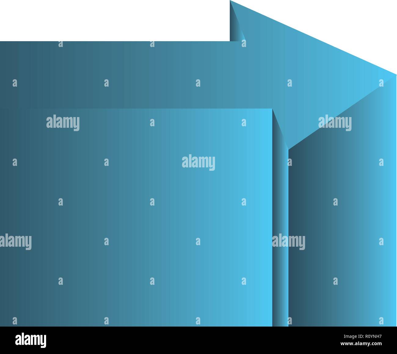 blue arrow on white background vector illustration Stock Vector Image ...