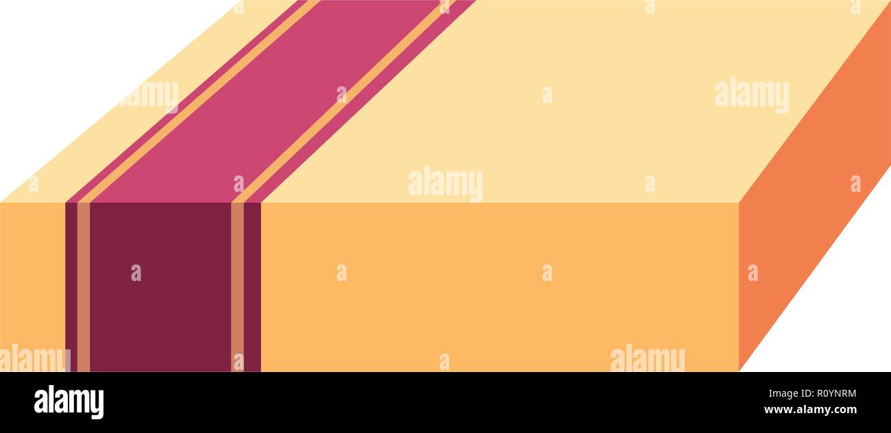 wrapper gift box on white background vector illustration Stock Vector ...