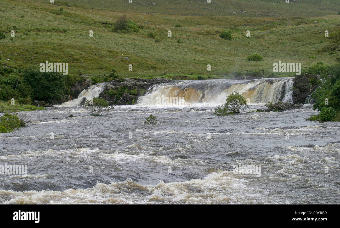 River Erriff at Aasleagh Falls Stock Photo - Alamy