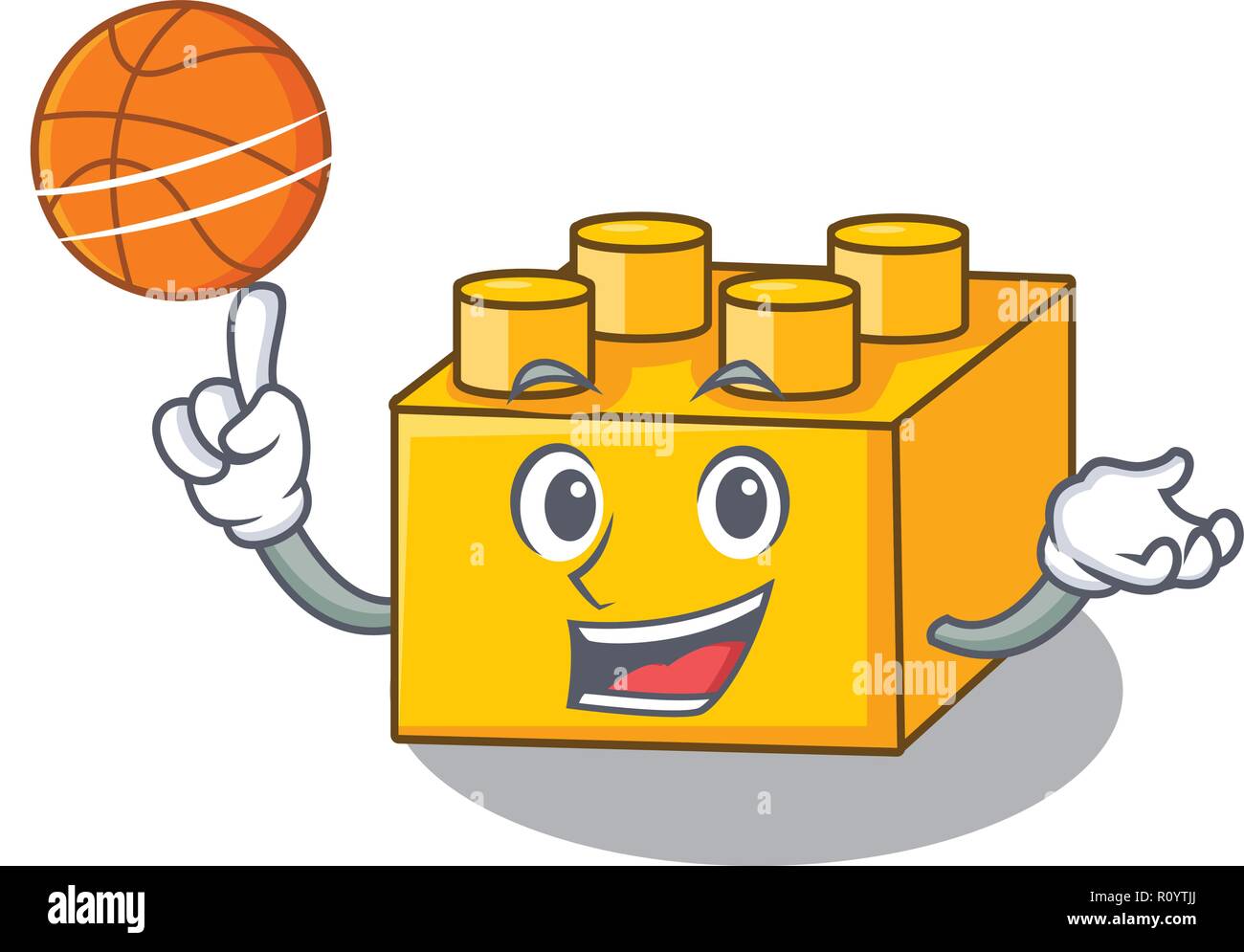 Lego brick pile Stock Vector Images - Alamy