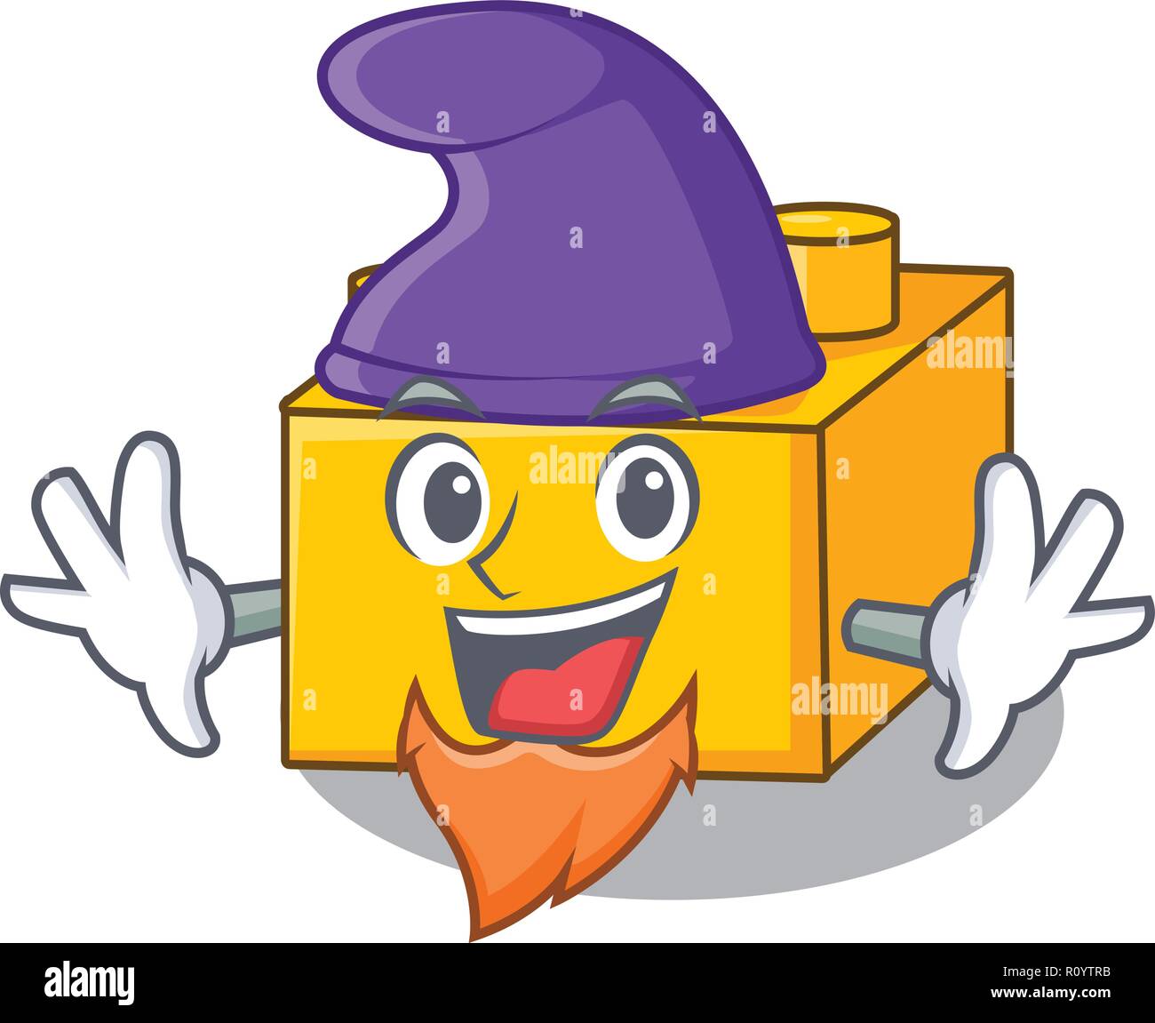 Elf plastic building blocks cartoon on toy Stock Vector Image & Art - Alamy