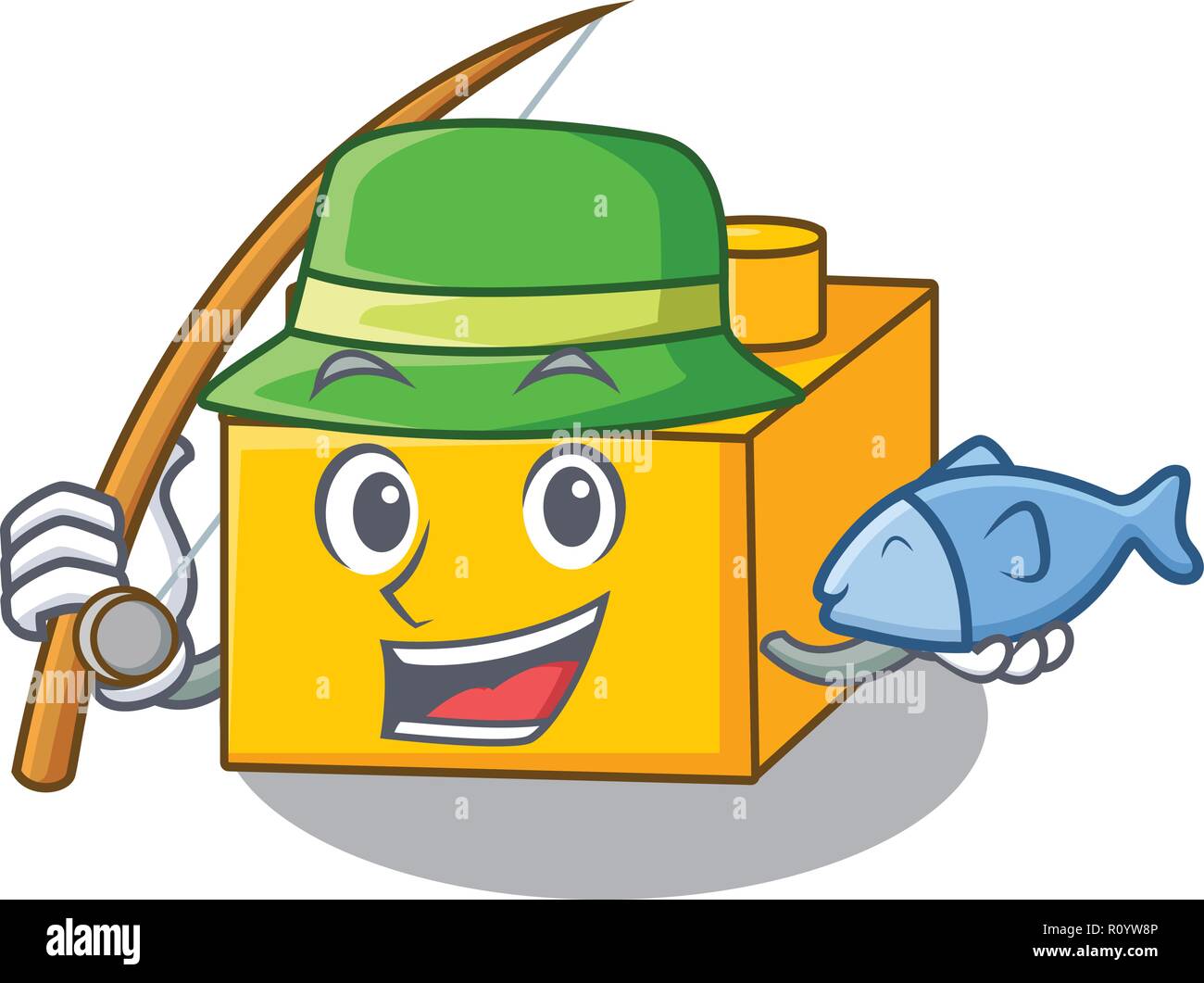 Plastic fish toy Stock Vector Images - Alamy