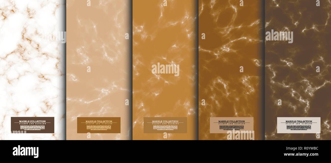 Marble collection abstract pattern texture coffee background card ...