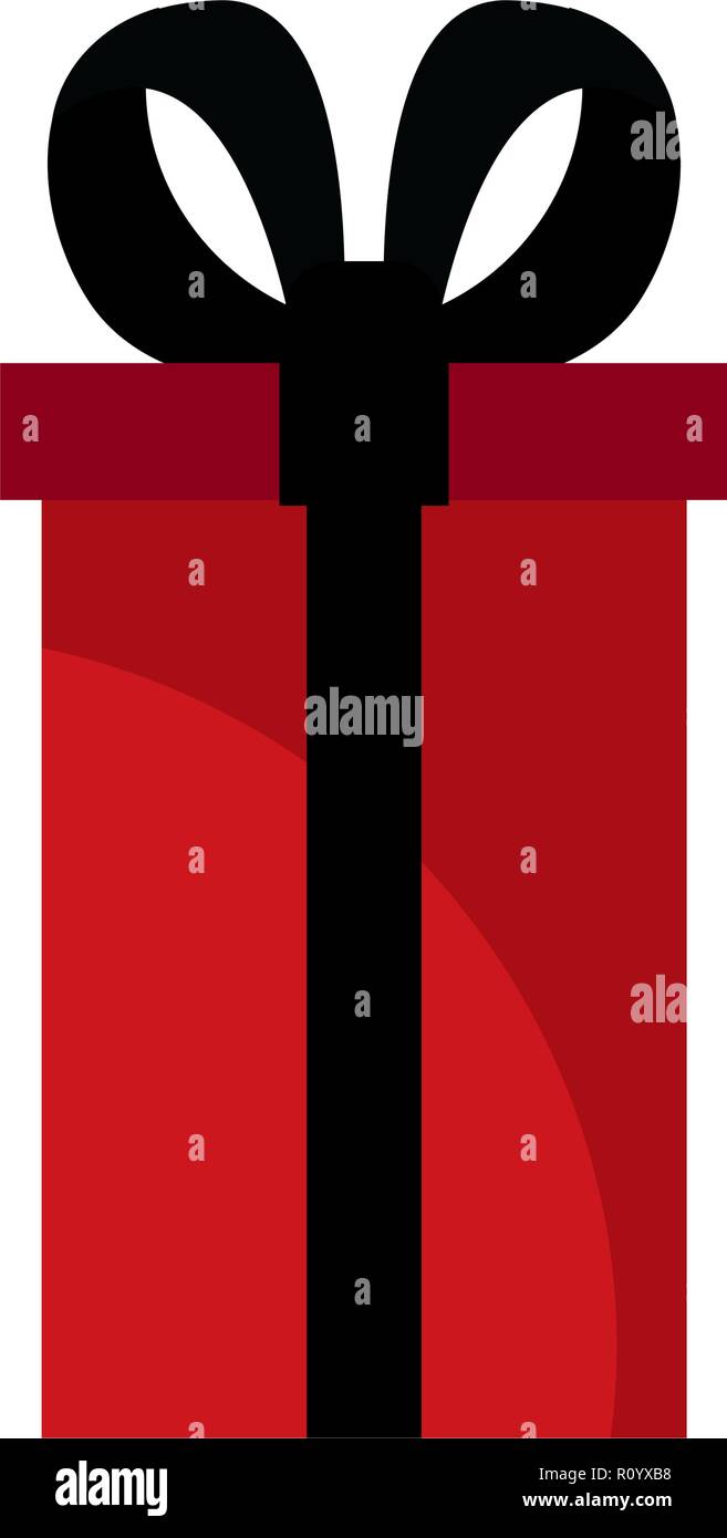 wrapper gift box on white background vector illustration Stock Vector ...