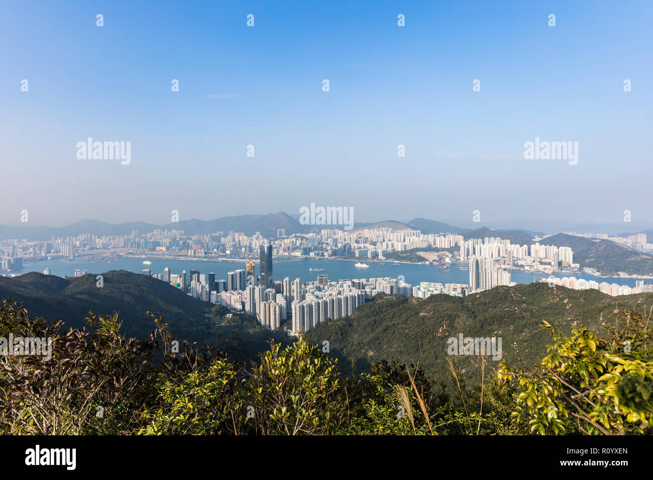 Hong Kong Trail Section 5, across Jardines Lookout and Mount Butler on ...