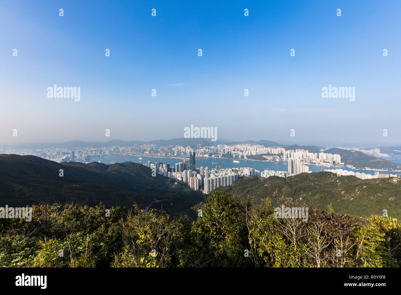 Hong Kong Trail Section 5, across Jardines Lookout and Mount Butler on ...