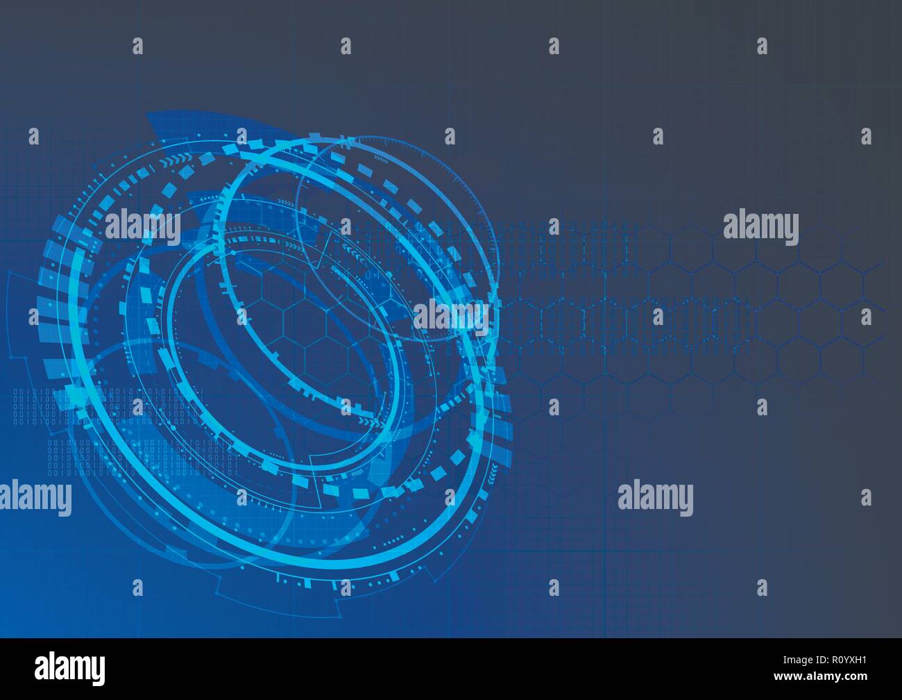 Technological future worldwide access system abstract background template vector design Stock ...