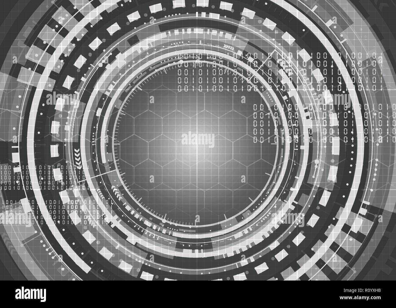 Technological future worldwide interface encryption system abstract background vector design ...
