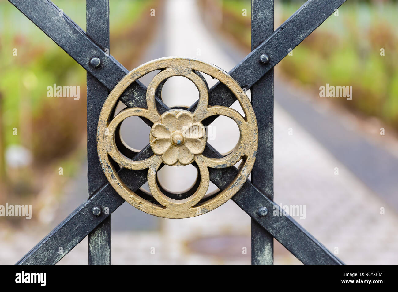 Stylized gate hi-res stock photography and images - Alamy