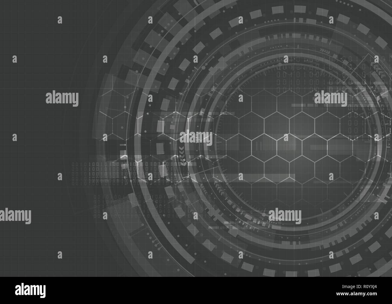 Technological interface access encryption platform abstract background template vector design ...
