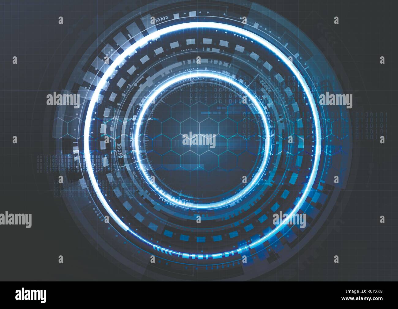 Technological interface access encryption platform abstract background vector design Stock ...