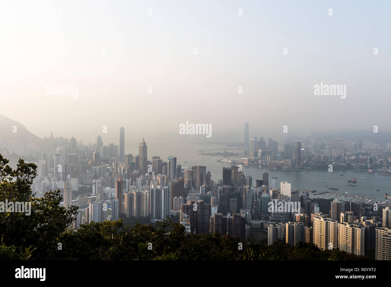 Hong Kong Trail Section 5, across Jardines Lookout and Mount Butler on ...