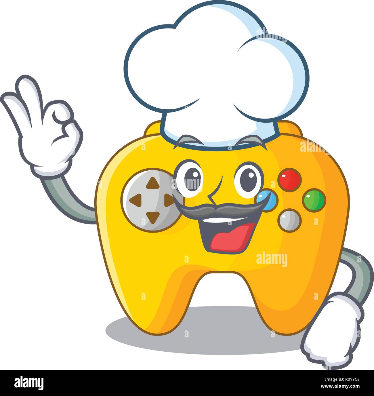 Chef Video game controller shaped on charcter Stock Vector Image & Art ...