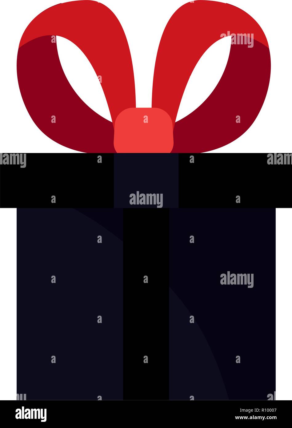 wrapper gift box on white background vector illustration Stock Vector ...