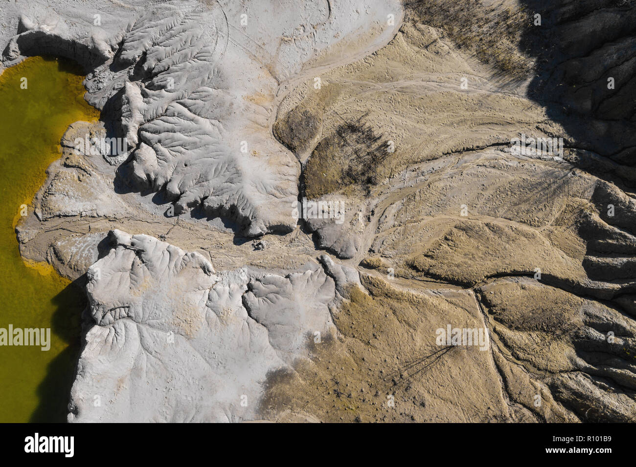Aerial image of desert erosion hi-res stock photography and images - Alamy