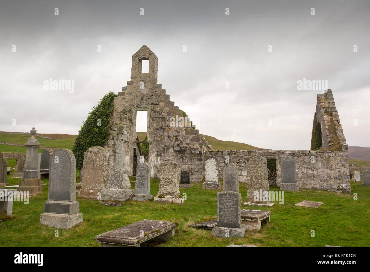 Balnakeil Church near Durness, Sutherland, Scotland, UK Stock Photo - Alamy