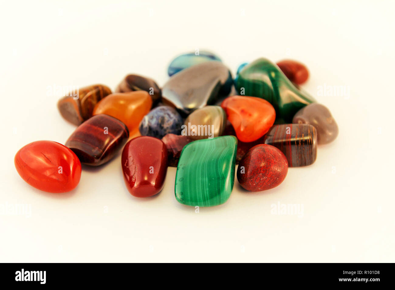 Semi precious stones / Crystal Stone Types / healing stones, worry ...