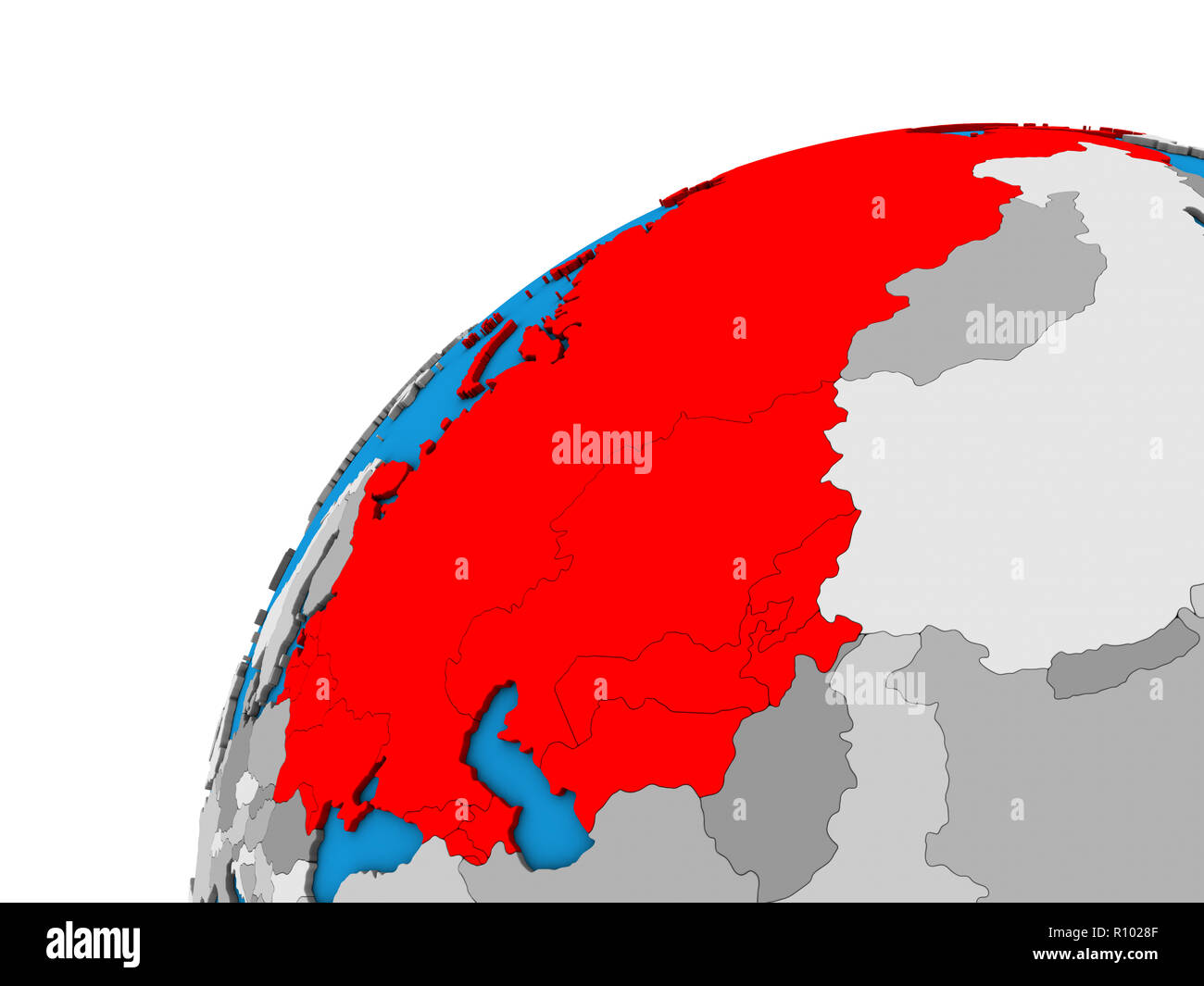 Map of soviet union and republics hi-res stock photography and images ...