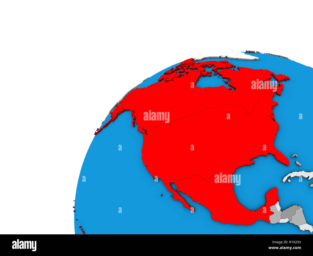 Nafta map hi-res stock photography and images - Alamy