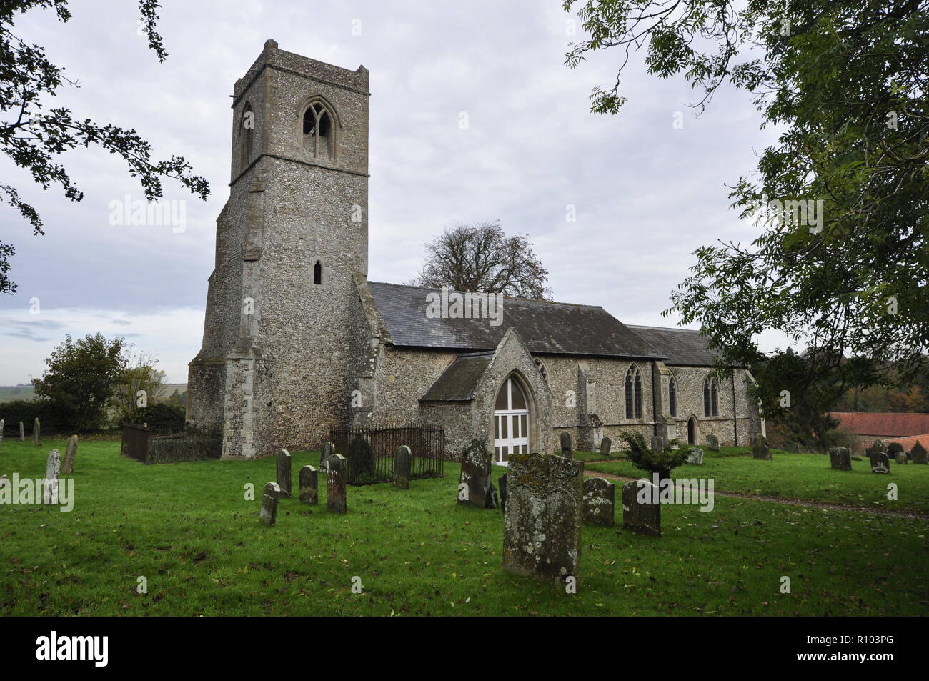 All Saints church Fring Norfolk England UK Stock Photo - Alamy
