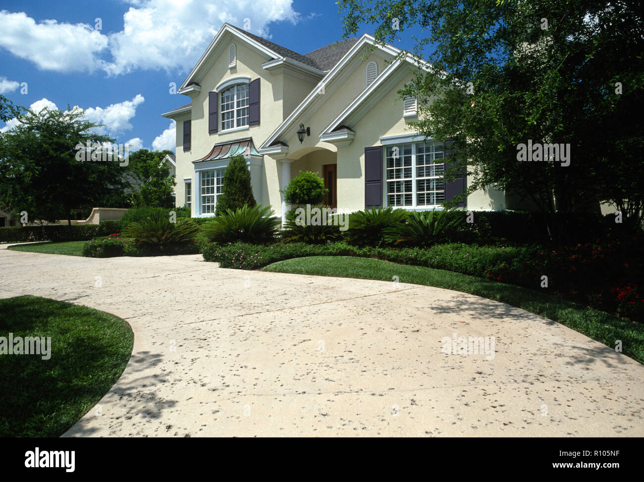 Showcase house exterior in Lakeland, Florida, USA Stock Photo - Alamy