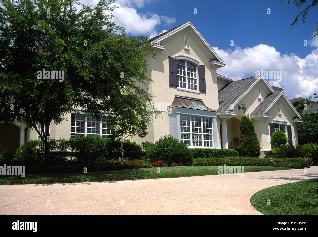 Showcase house exterior in Lakeland, Florida, USA Stock Photo - Alamy