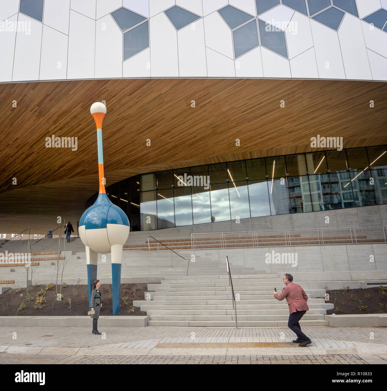 New Central Library and Calgary Alberta Canada Stock Photo - Alamy
