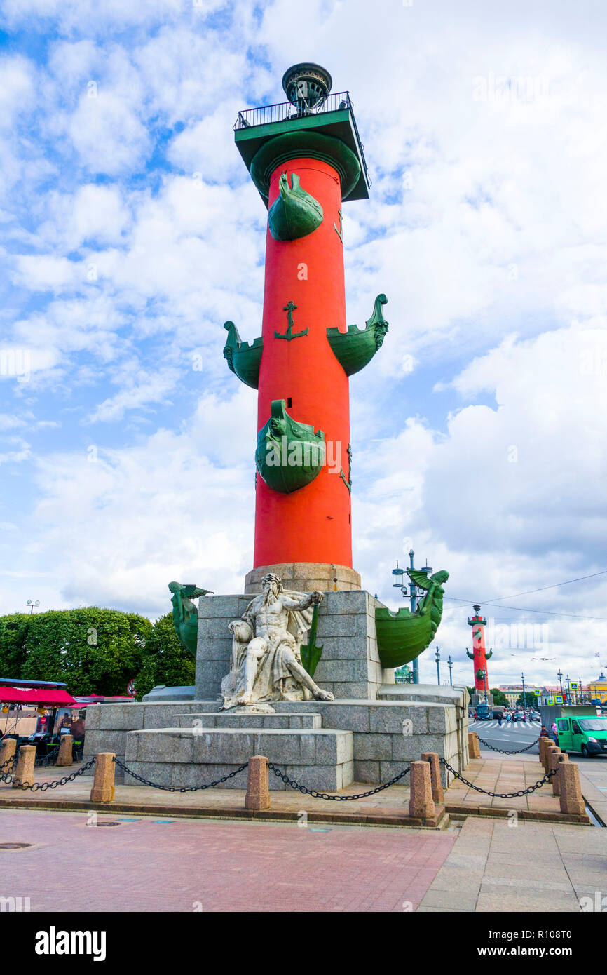 Strelka of vasilievsky island hi-res stock photography and images - Alamy