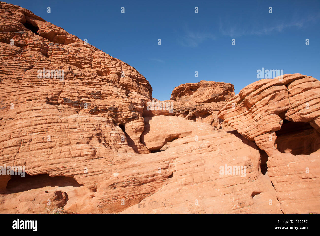 The Beehives is an unusual rock formation in the Valley of Fire state ...