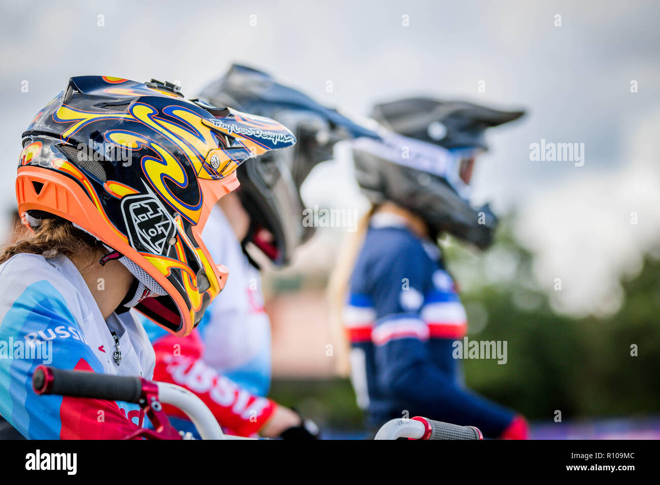 Elite Women. Glasgow2018 European Championships - BMX Racing Stock ...