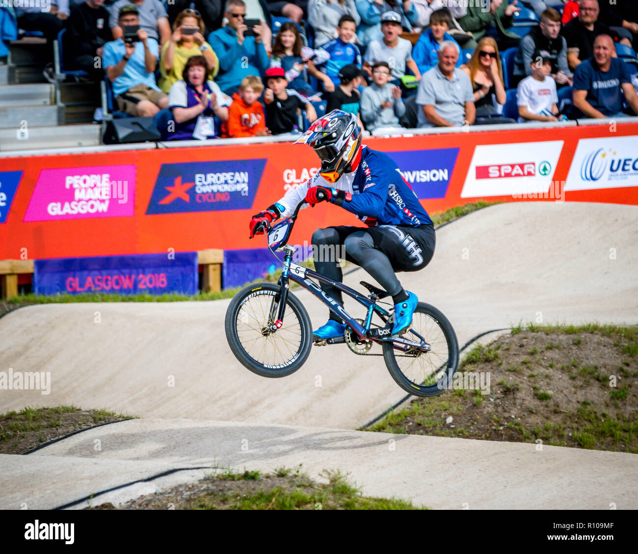 Kyle Evans (Team GB) Glasgow2018 European Championships - BMX Racing ...