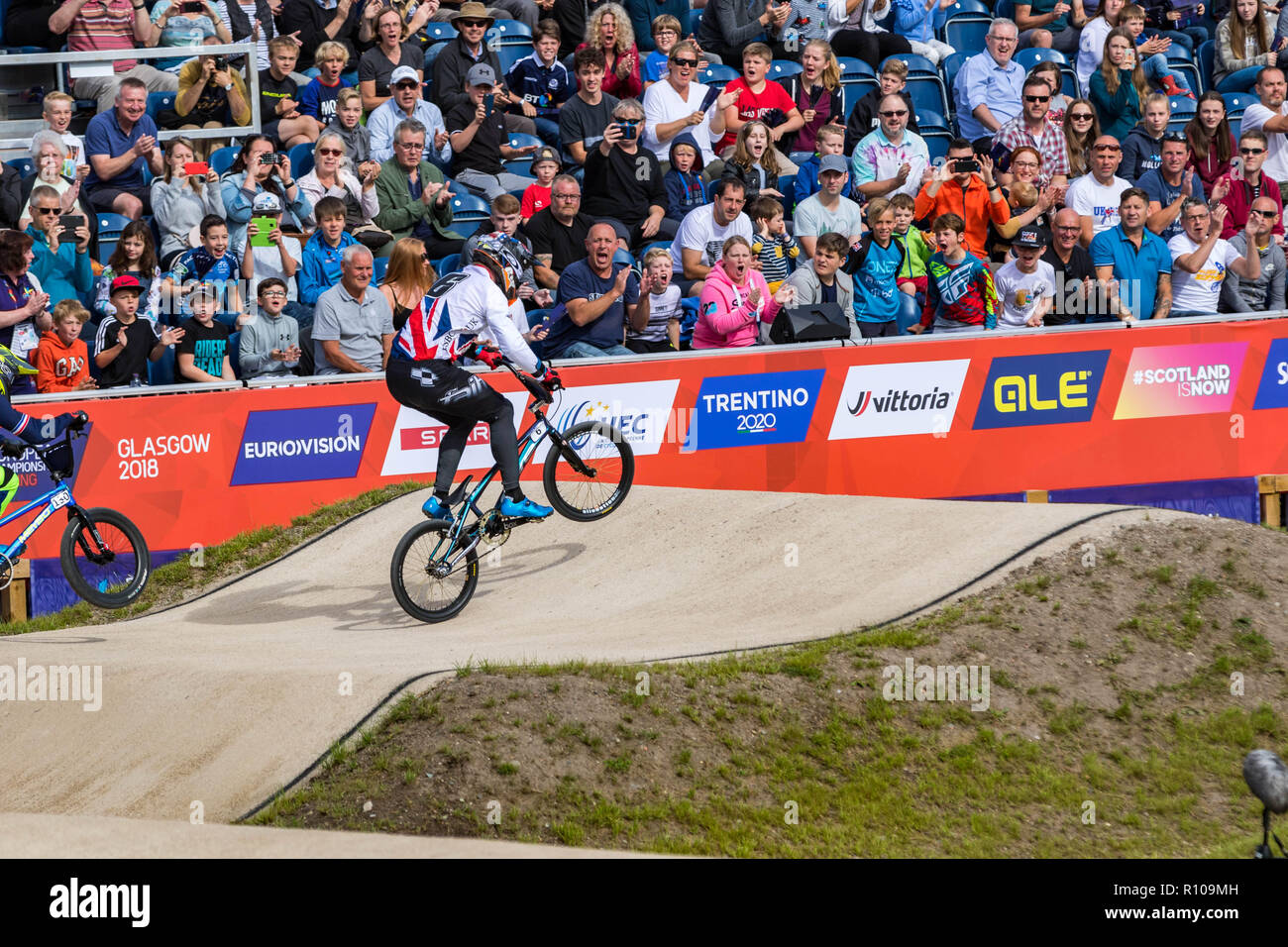 Kyle Evans (Team GB) Glasgow2018 European Championships - BMX Racing ...