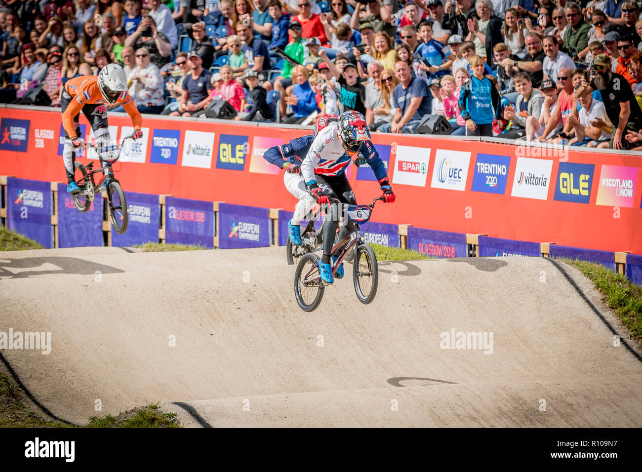 Kyle Evans - Glasgow2018 European Championships - BMX Racing Stock ...