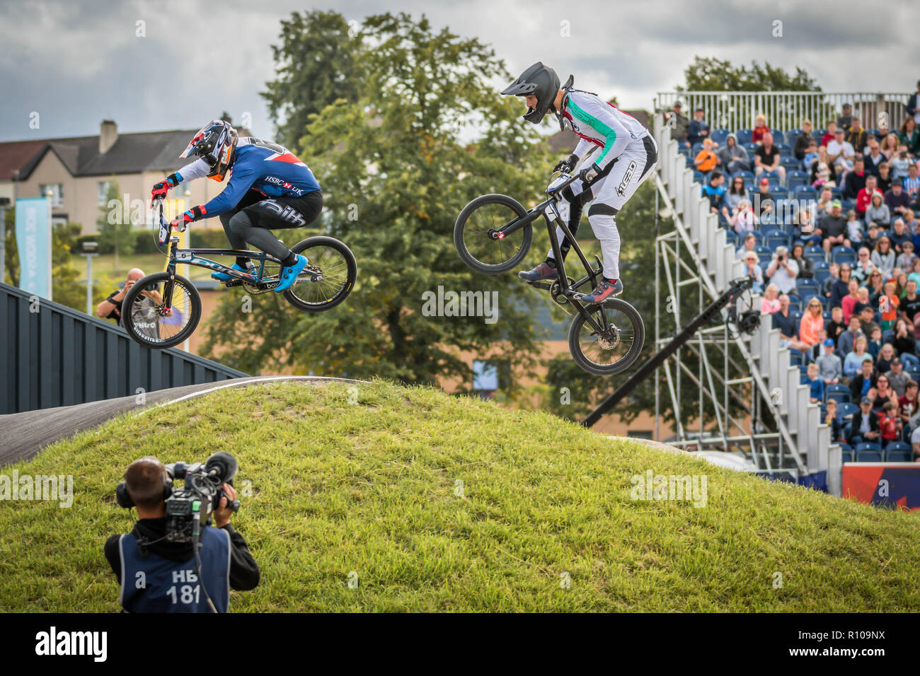 Kyle Evans & David Graf - Glasgow2018 European Championships - BMX ...