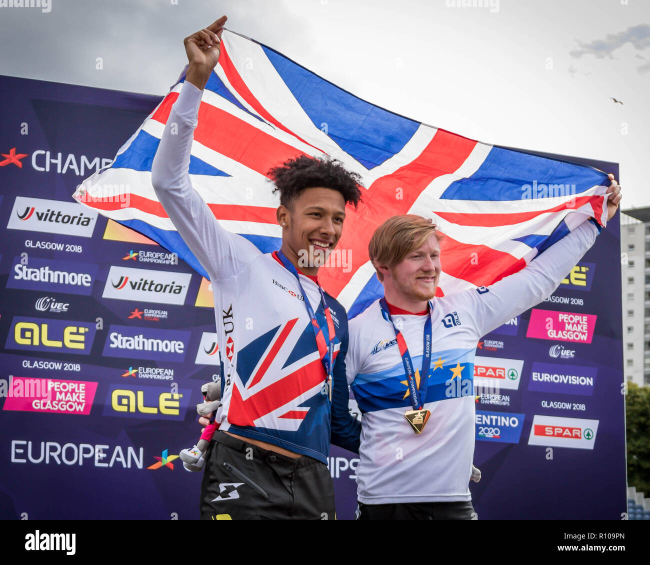 Kye Whyte & Kyle Evans - Glasgow2018 European Championships - BMX ...