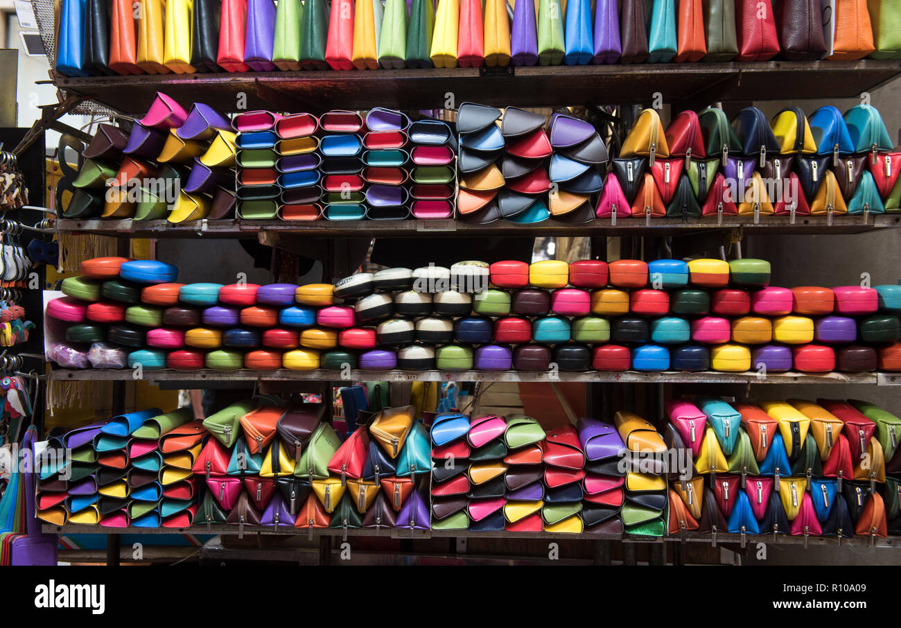 The Straw Market in Florence, Italy Europe Stock Photo - Alamy