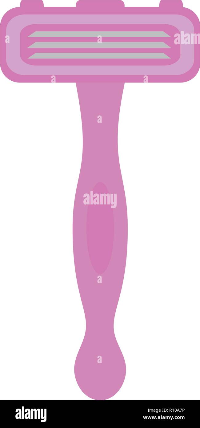 feminine razor blade handle vector illustration design Stock Vector ...