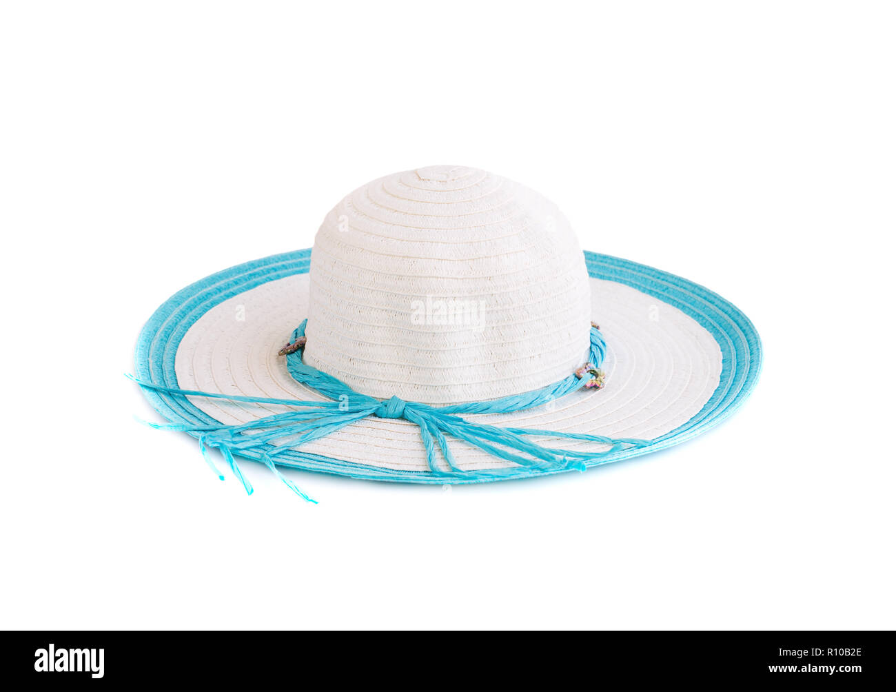 Summer hat isolated on white background Stock Photo - Alamy