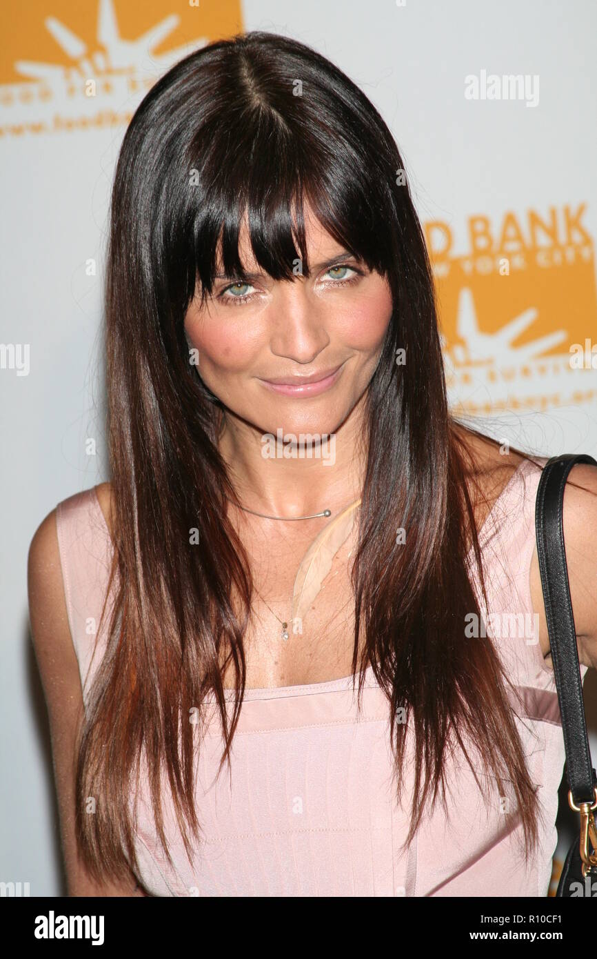 NEW YORK - April 7: Super model Model Helena Christensen at The Food ...