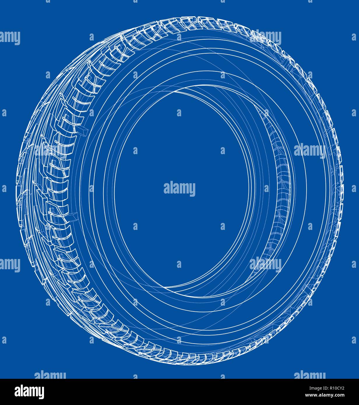 3d rendering tire Stock Vector Images - Alamy