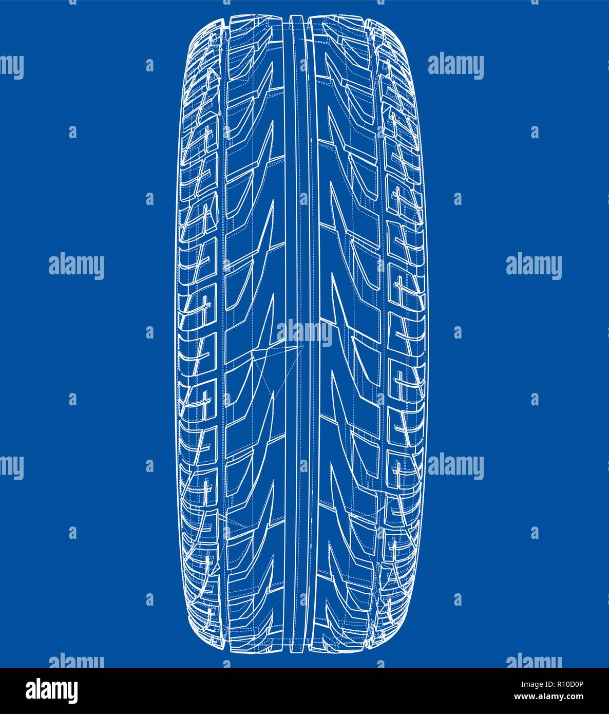 3d rendering tire Stock Vector Images - Alamy