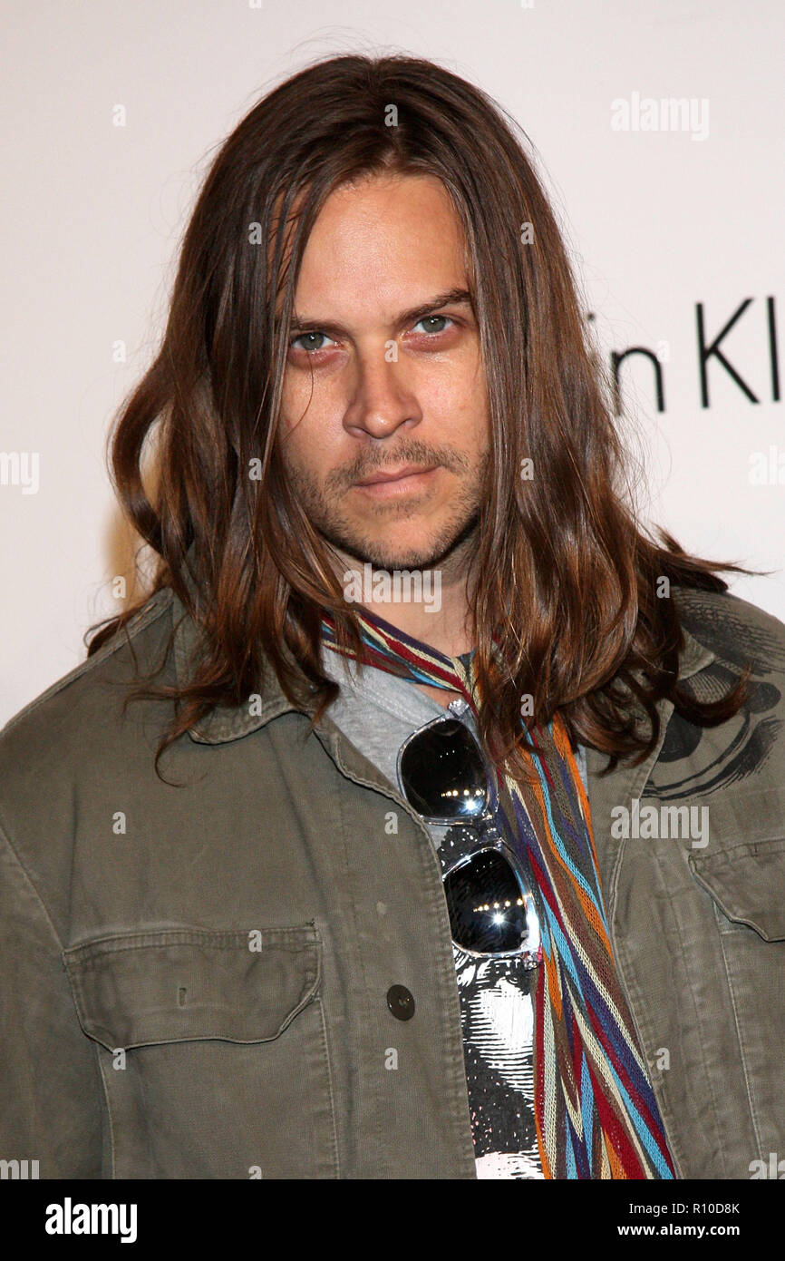 NEW YORK - SEPTEMBER 7: Musician Casey Spooner attends the Calvin Klein ...