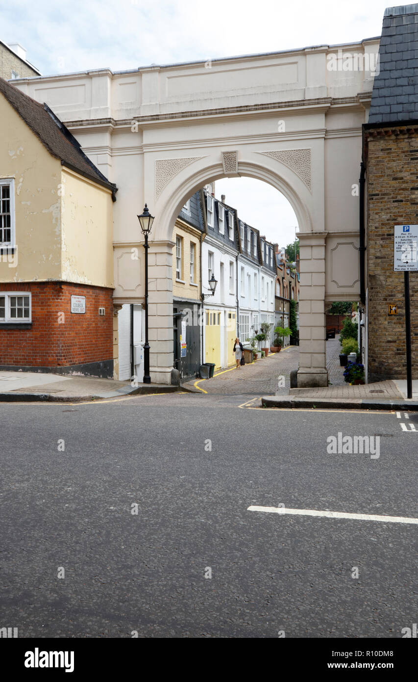 Colbeck Mews, Earls Court, London, UK Stock Photo - Alamy